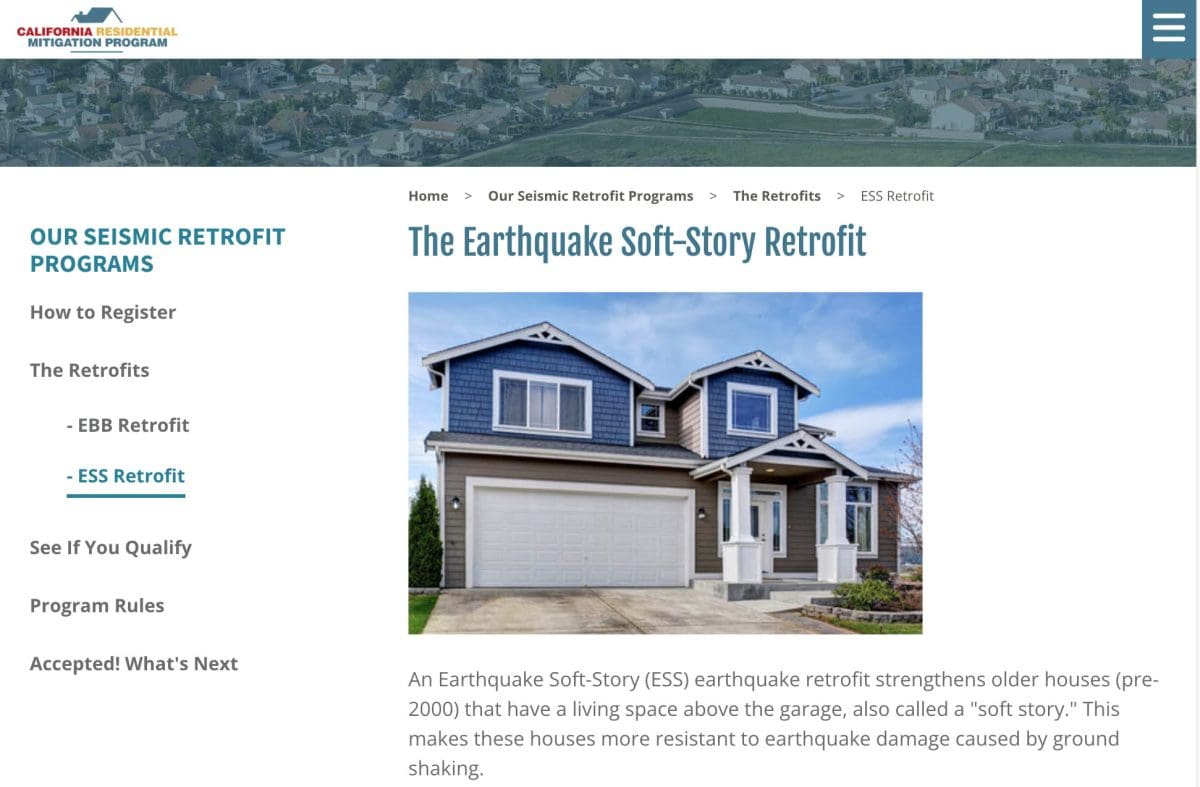 Los Angeles Earthquake Soft Story (ESS) Program