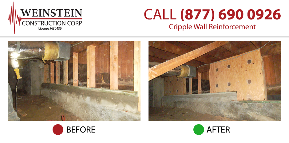 Cripple Wall Repair - Weinstein Construction