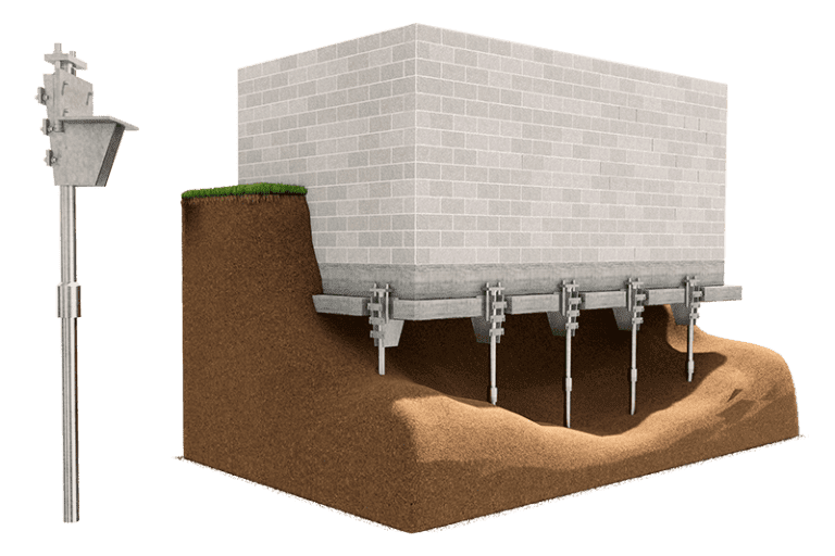 What is the difference between a Caisson and a Pile Foundation?