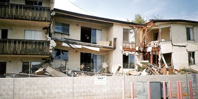 Broken House after Earthquake Slide 11 - Weinstein Construction